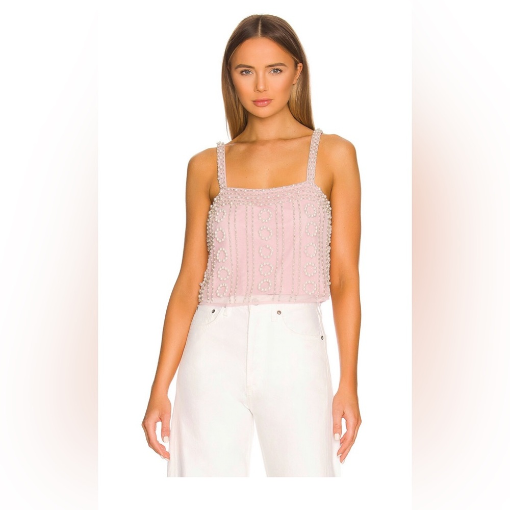 Lpa Micaela Top In Bubble Pink - Gem